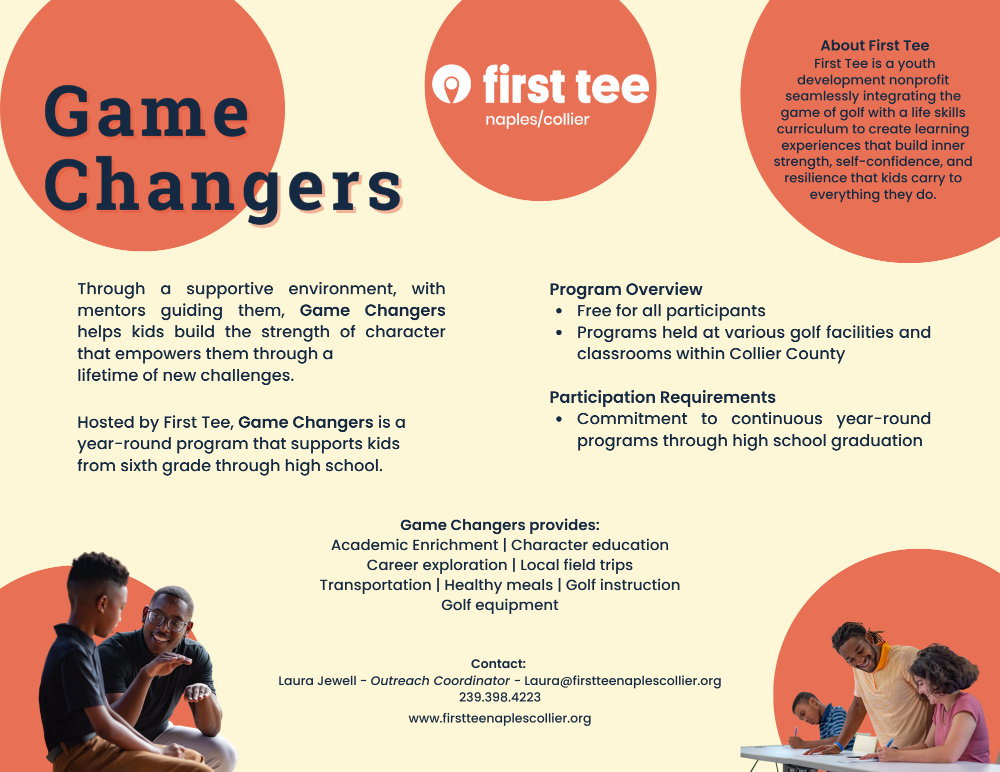 Game Changers - First Tee - Naples/Collier